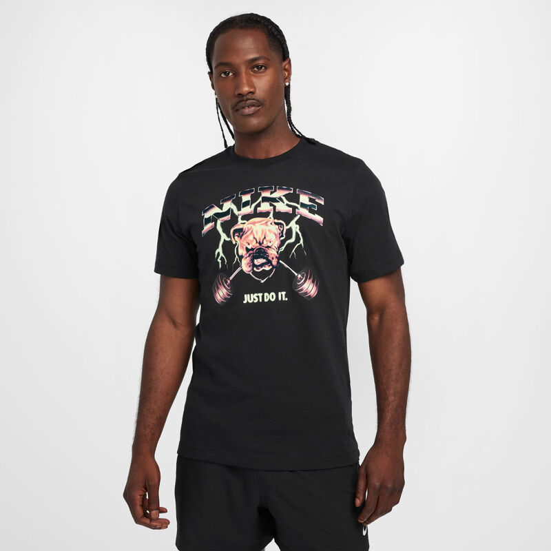 Nike Fitness Gym Kit T-Shirt, Black