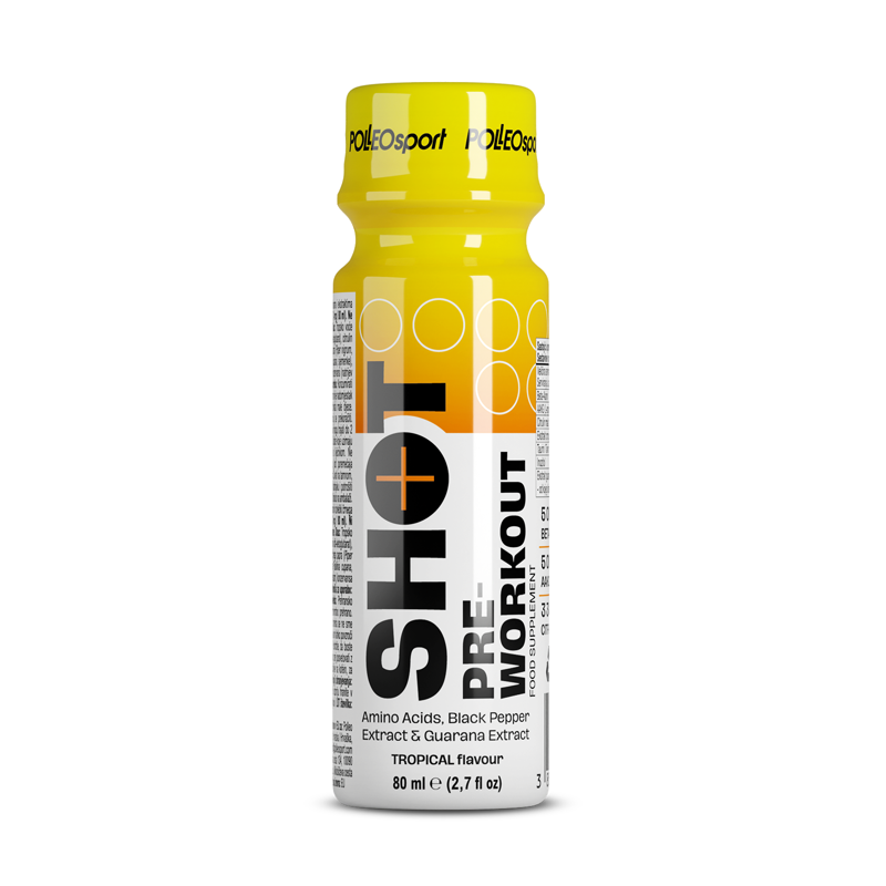 SHOT Pre-Workout, 80 ml, Polleo Sport