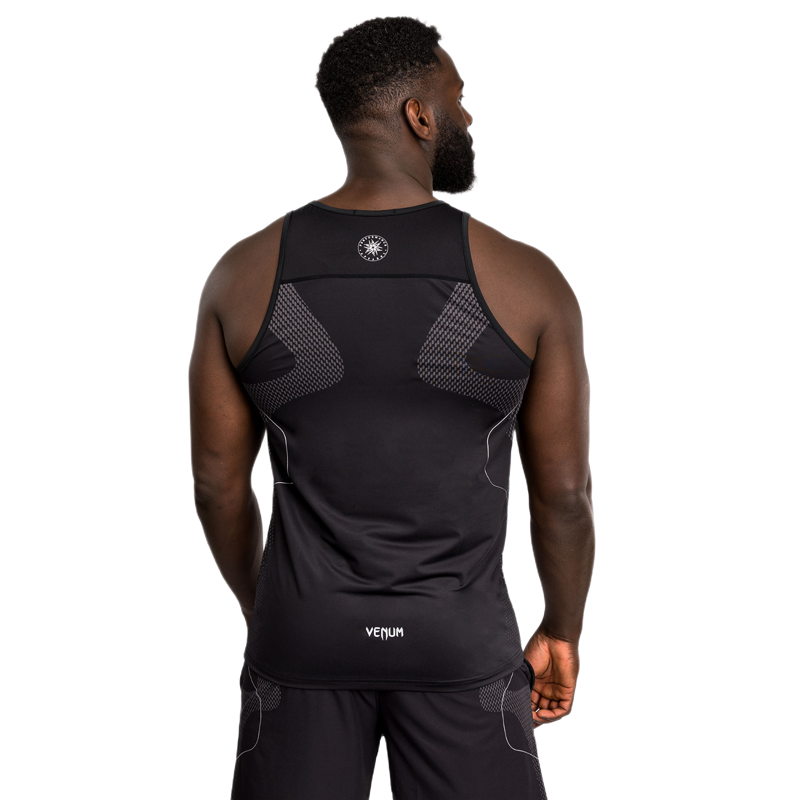 Venum Dry-Tech Nexus Tank Top, Black/Silver