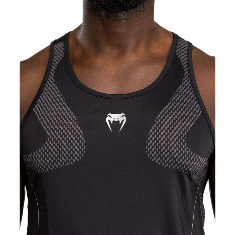 Venum Dry-Tech Nexus Tank Top, Black/Silver