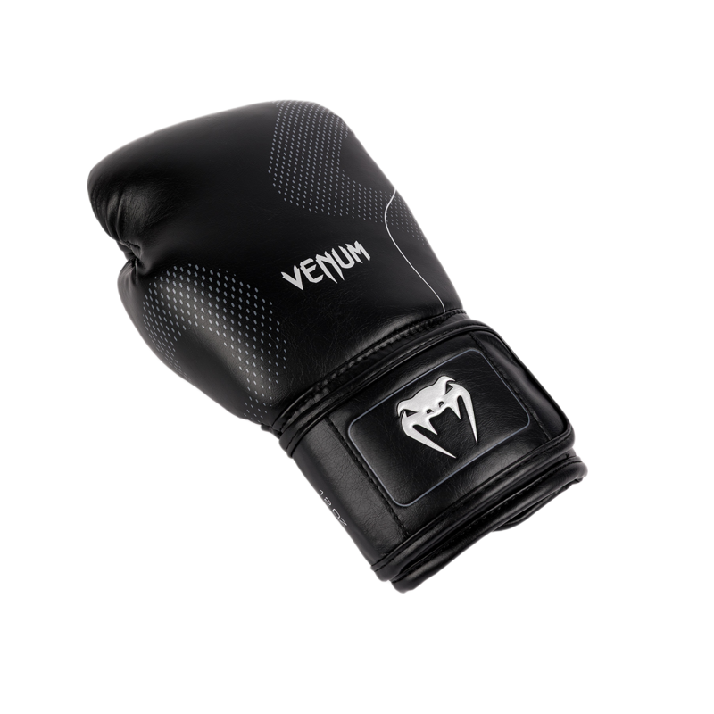 Venum Nexus Boxing Gloves, Black/Silver