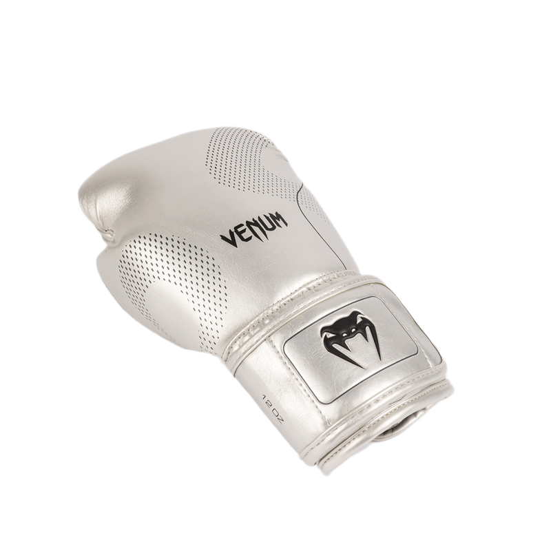 Venum Nexus Boxing Gloves, Silver/Black