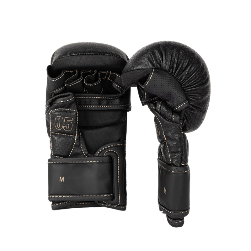 Venum Impact Evo Scales MMA Sparring Gloves, Black
