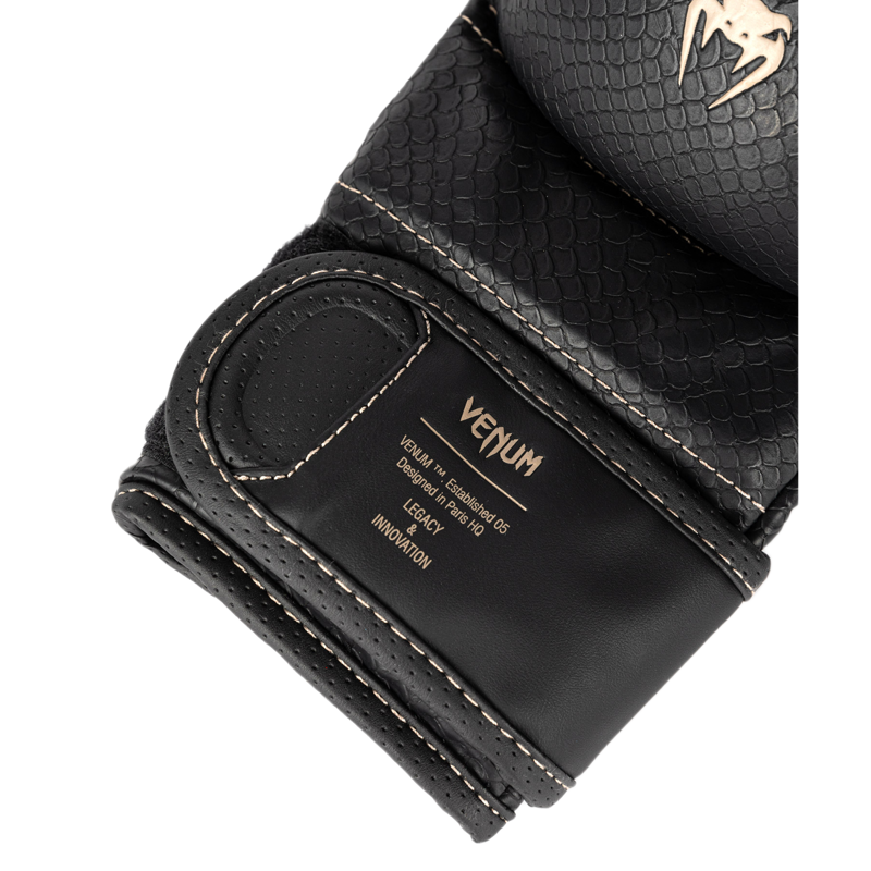 Venum Impact Evo Scales MMA Sparring Gloves, Black