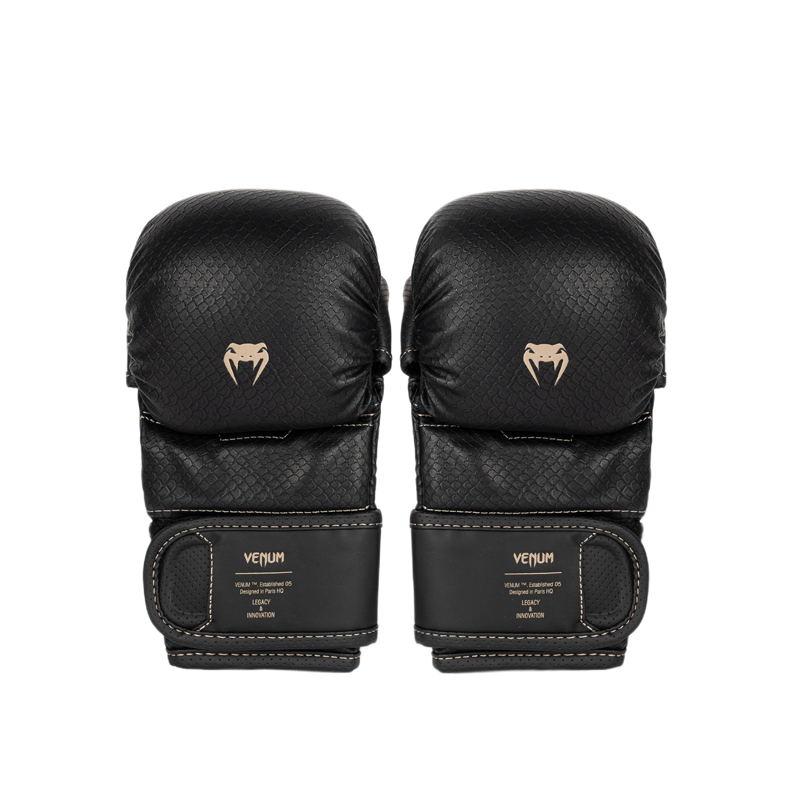 Venum Impact Evo Scales MMA Sparring Gloves, Black