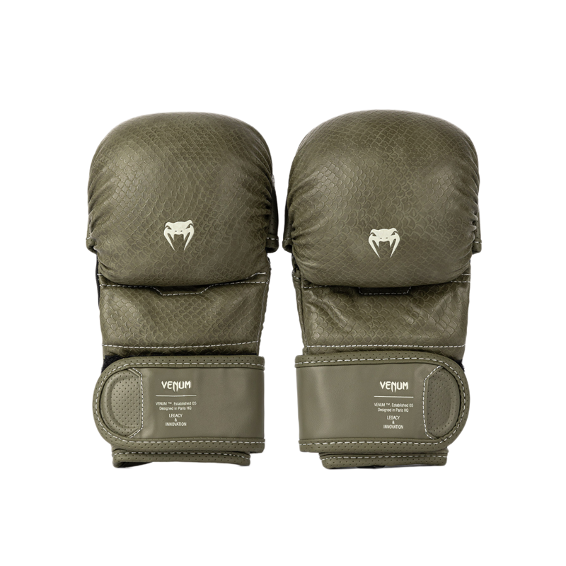 Venum Impact Evo Scales MMA Sparring Gloves, Army Green