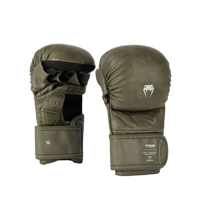 Venum Impact Evo Scales MMA Sparring Gloves, Army Green
