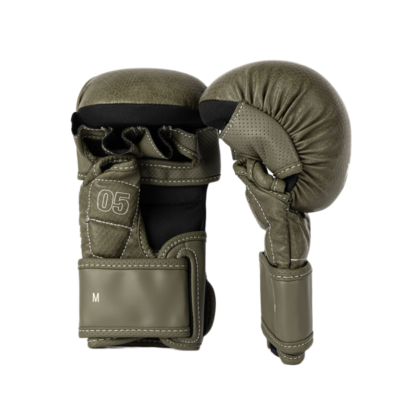 Venum Impact Evo Scales MMA Sparring Gloves, Army Green
