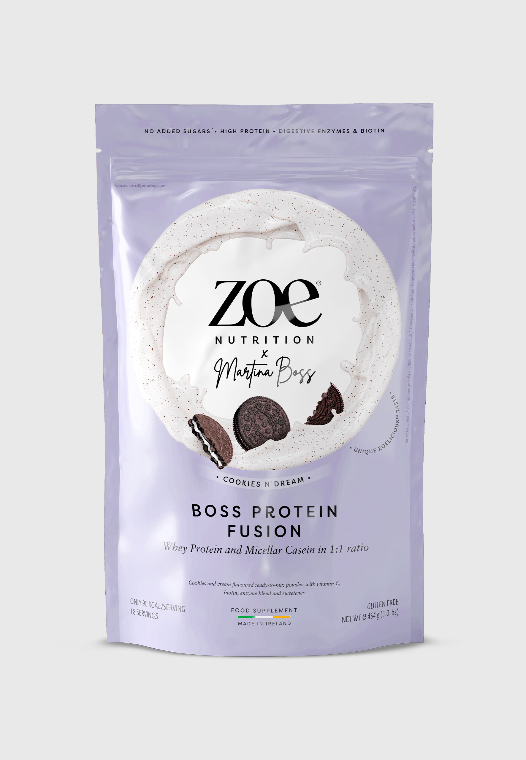 Boss Protein Fusion, Cookies N' Dream, 454 g | zoe®